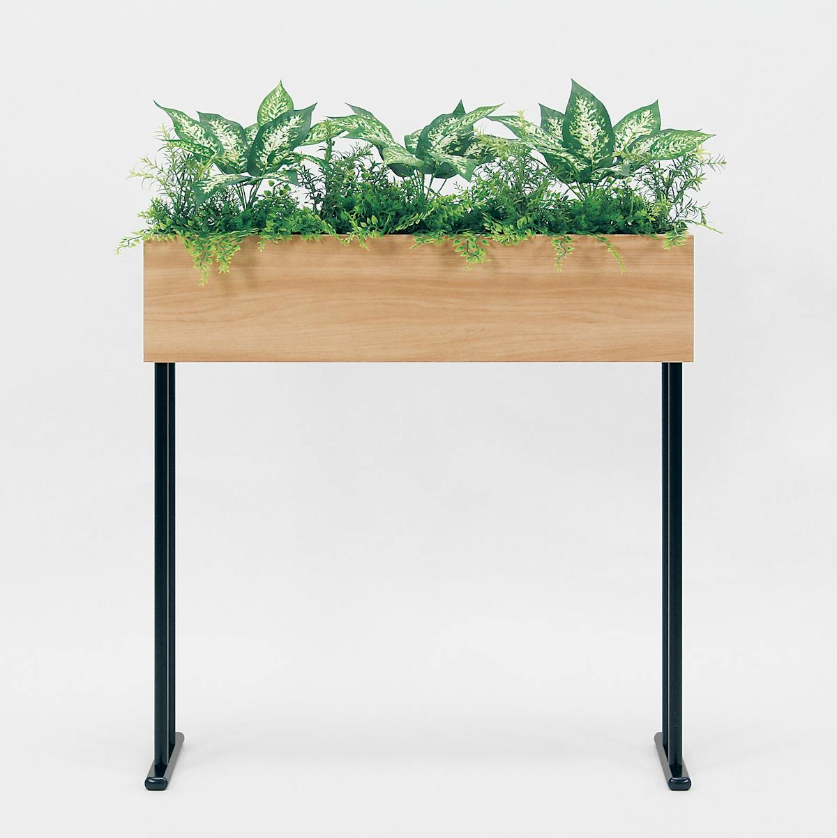 デザインパーテーション GR2005｜フェイクグリーン パーテーション スリムデザインタイプ ナチュラル