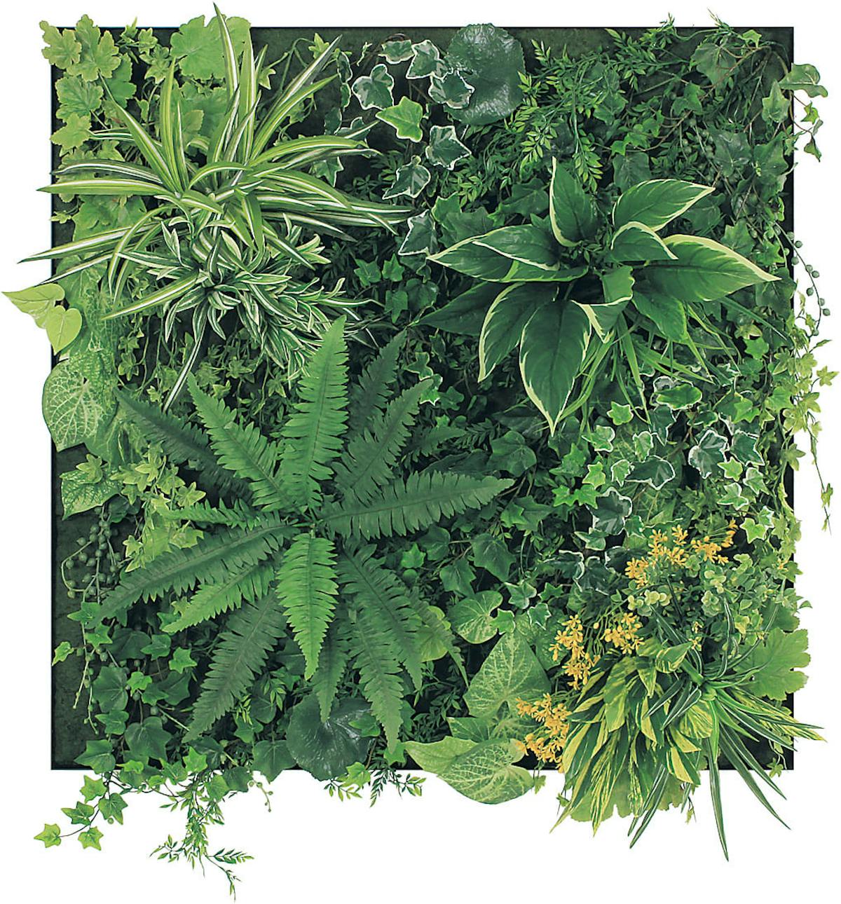 連接グリーン（単品） GR1070 90角｜フェイクグリーン 壁面緑化 ボリューム